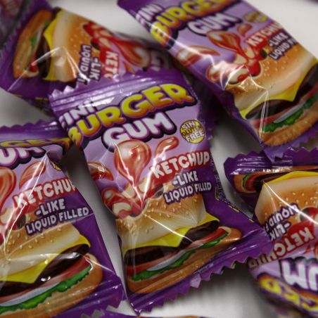 Bonbon Mini Buurger Gum Fini, hamburger au meilleurs prix
