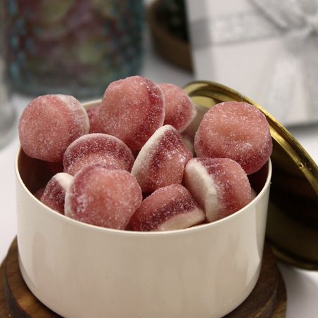 Bonbon fondant au goût fraise rose à petit prix